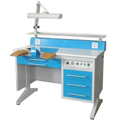China CE Certified All-Steel Dental Lab Work Bench 19mm Epoxy Resin Worktop for sale