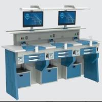 China CE Certified All-Steel Dental Lab Work Bench 19mm Epoxy Resin Worktop for sale