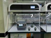 China Benchtop Recirculating Fume Enclosure with Touch-Sensitive LCD Display and HEPA Filter for sale