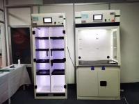 China Benchtop Recirculating Fume Enclosure with Touch-Sensitive LCD Display and HEPA Filter for sale