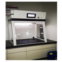 China Benchtop Recirculating Fume Enclosure with Touch-Sensitive LCD Display and HEPA Filter for sale