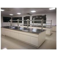 China Marble Lab Work Bench 30mm Thickness for Chemical Institute ISO1400 Certified Lab Island Side Work Benches for sale