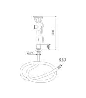 China Stainless Steel Single Port Eyewash Station CE Certified 4bar 30L/min for Laboratory for sale