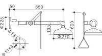 China Stainless Steel Emergency Sprinkler for Laboratory Pharmaceutical Factory Inspection 4bar for sale