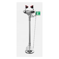 China 304 Stainless Steel Foot Pedal Operated Emergency Shower Eye Wash Station 304 for sale