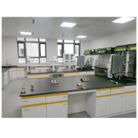 China Acid Alkali Resistant Lab Workstation 15mm Epoxy Worktop School Lab Clean Bench for sale