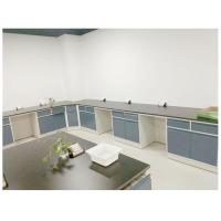 China Acid Alkali Resistant Lab Workstation 15mm Epoxy Worktop School Lab Clean Bench for sale