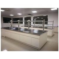 China Acid Alkali Resistant Lab Workstation 15mm Epoxy Worktop School Lab Clean Bench for sale