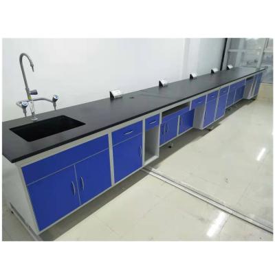 China Chemical Resistant Laboratory Workbench Fireproof Anti Scratch 12mm Tempered Glass Shelf for sale