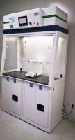 China Ductless Purification Fume Hood 800mm Laboratory Fume Cupboard for Chemical Filtration for sale