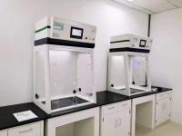 China Xunling Benchtop Ductless Fume Hood with Active Carbon Filter 110V-240V for sale