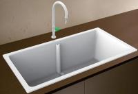 China PP Chemical Resistant Lab Sink 100% High Grade Material for School Chemistry Desk Furniture for sale