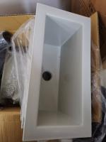 China PP Chemical Resistant Lab Sink 100% High Grade Material for School Chemistry Desk Furniture for sale