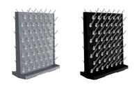 China Lab PP Single Double Faced Pegboard Accessory Detachable Peg SGS Certified 400mm for sale