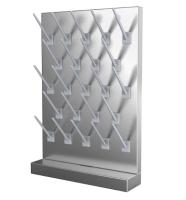 China Lab PP Single Double Faced Pegboard Accessory Detachable Peg SGS Certified 400mm for sale