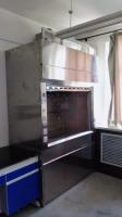 China Phenolic Resin Worktop Stainless Steel Fume Hood 1200mm 850mm 2350mm for Laboratory for sale