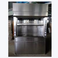 China Phenolic Resin Worktop Stainless Steel Fume Hood 1200mm 850mm 2350mm for Laboratory for sale