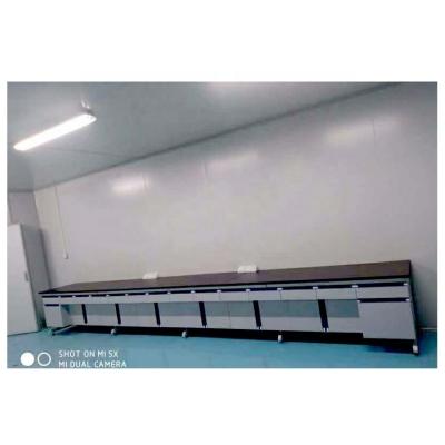 China Lab Workbench Chemical Resistant Epoxy Resin Table 1800mm for Polluted Air Exhaust for sale