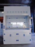 China PP Explosion Proof Fume Hood 1200mm with Gas Valve and Water Valve for Chemical Lab for sale