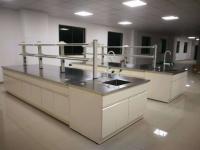 China Chemical Resistant Laboratory Workbench 1800x750mm Epoxy Resin Top Science Lab Table for sale