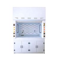 China Chemical Laboratory Fume Hood 1800mm Anti-corrosion Ducted Fume Cupboard AC220V for sale