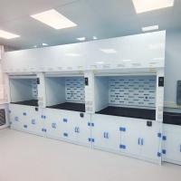 China Chemical Laboratory Fume Hood 1800mm Anti-corrosion Ducted Fume Cupboard AC220V for sale