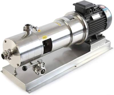 China Stator Rotor Accessory Speed Shearing Dispersing Emulsification Pump for Fast Mixing for sale