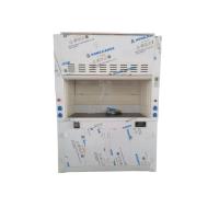 China Chemical Resistant PP Fume Hood with Wet Scrubber 1200mm Custom Worktop Lab Furniture for sale