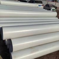 China Customized PVC Pipe 200-355mm White Air Duct for Laboratory Furniture Strong Durable Easy Install for sale