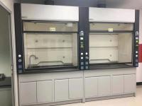 China All Steel Lab Fume Hood 1200mm 850mm 2350mm HEPA Filter 99.999% Efficiency Explosion Proof for sale