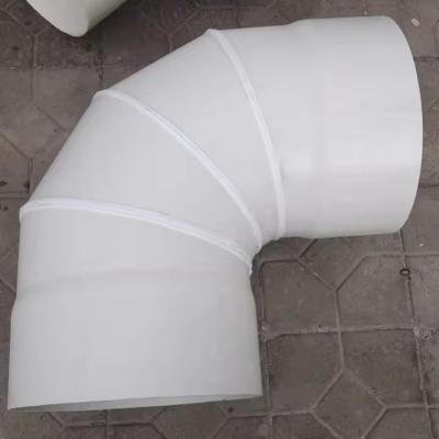 China Customizable PVC Pipe for Laboratory Furniture 200mm 250mm 315mm 355mm White Air Duct for sale