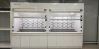 China Chemical Fume Hood 1200mm Acid Alkali Resistant Lab Air Flow Cabinet for Bio Lab for sale