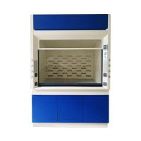 China Chemical Fume Hood 1200mm Acid Alkali Resistant Lab Air Flow Cabinet for Bio Lab for sale