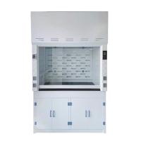 China Lab Chemical Fume Hood 1200mm 1500mm 1800mm Acid Alkali Corrosion Resistant Steel for sale