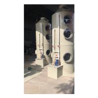 China PP Spray Tower Equipment for Apartment Acid Mist Purification 5 Year Warranty Custom Size for sale