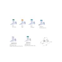 China Chrome Plated Brass Laboratory Water Tap Valve Nozzle 75 psi Triple Outlet for sale