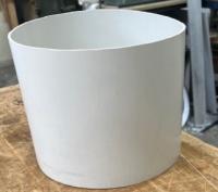 China Customizable White PVC Pipe 200-355mm for Laboratory Furniture Commercial Use for sale