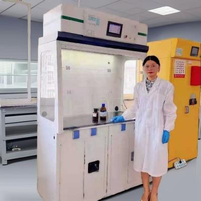 China Portable Ductless Fume Hood 800mm Steel Chemical Cupboard for Laboratory Home Office School for sale