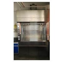 China Stainless Steel Lab Fume Hood 1500mm Acid Resistant Chemical Fume Hood for Laboratory for sale