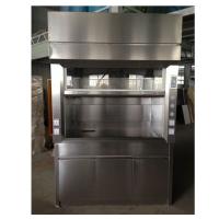 China Stainless Steel Lab Fume Hood 1500mm Acid Resistant Chemical Fume Hood for Laboratory for sale