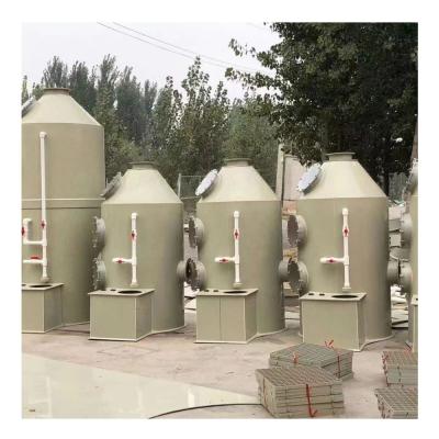China Laboratory Fume Hood Wet Gas Scrubber for Acid-Base Neutralization 600mm for sale