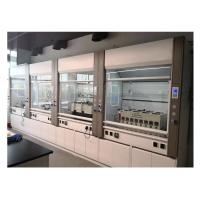 China Chemical Resistant Lab Fume Hood 1200mm 1500mm 1800mm Steel Construction for Biological Pharmaceutical Research for sale
