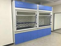 China Chemical Laboratory Fume Hood 1200/1500/1800 mm Acid Alkali Resistant Ventilation for sale