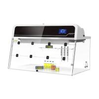 China Germicidal UV Lamp PCR Workstation Vertical Laminar Airflow HEPA Filter ISO Class 5 820mm for sale