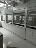 China Chemical Laboratory Fume Hood 1200/1500/1800 mm Acid Alkali Resistant Ventilation for sale