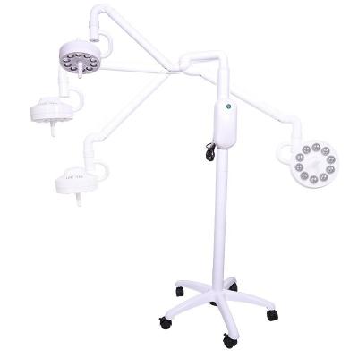 China Plastic Stand Ceiling LED Dental Operating Light 5000-6500K 50000lux Surgery Lamp for sale