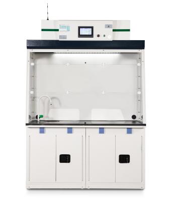 China Ductless Filtered Laboratory Fume Hood 800mm 110V-240V for Toxic Gas Removal for sale