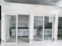 China Galvanized Steel Chemical Fume Hood 1200mm 850mm 2350mm Lab Exhaust Ventilation for sale