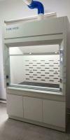 China Galvanized Steel Chemical Fume Hood 1200mm 850mm 2350mm Lab Exhaust Ventilation for sale