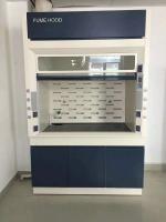 China Galvanized Steel Chemical Fume Hood 1200mm 850mm 2350mm Lab Exhaust Ventilation for sale